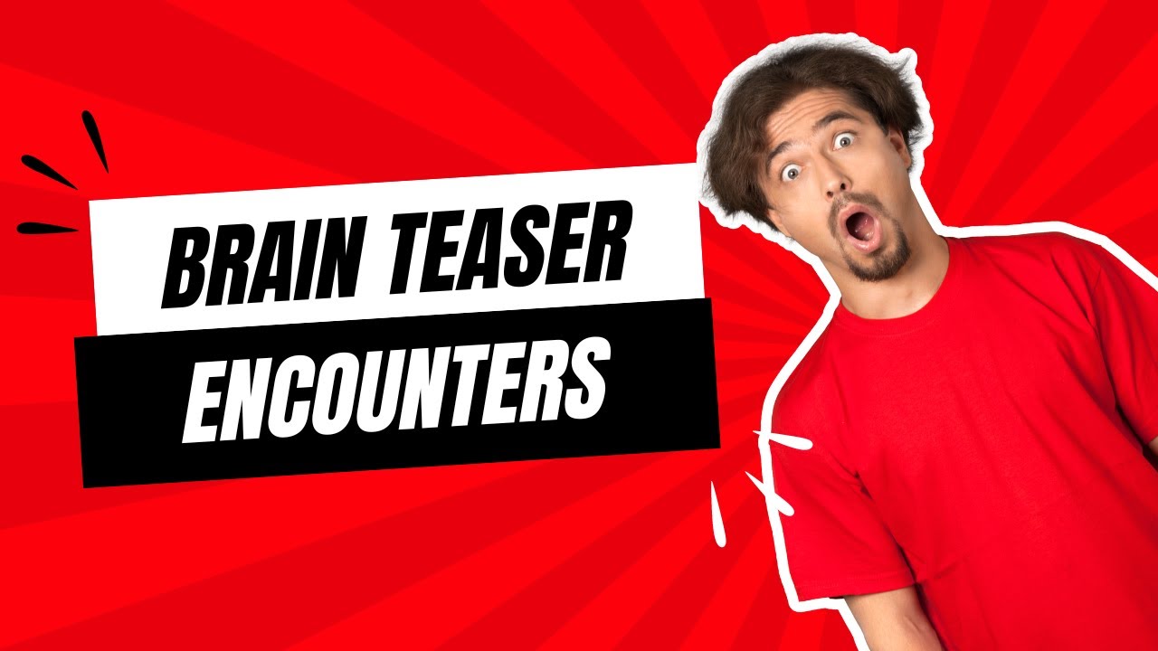 Brain Teaser Team Building Event - YouTube
