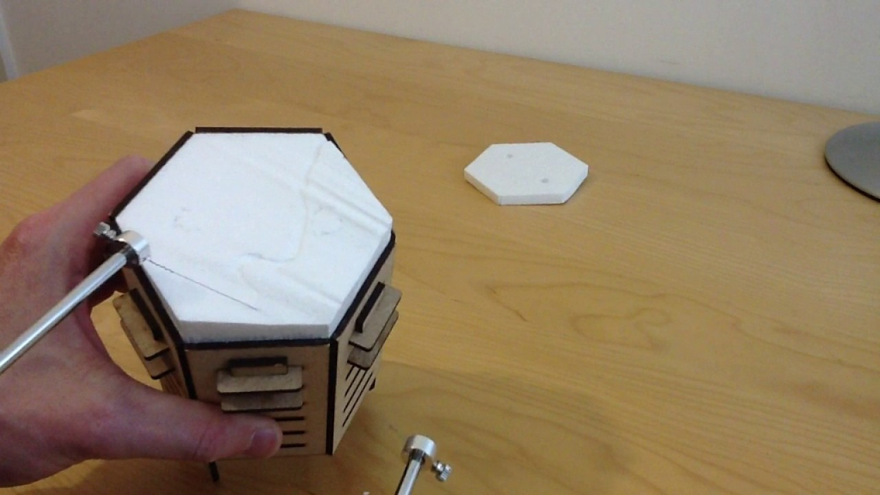 Cutting a sloped hex with the Hex Terrain Toolkit - YouTube