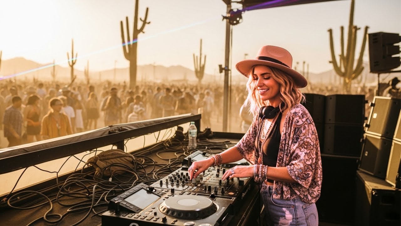 Music in the Desert - SPECIAL Dj Sierra Vaughn | EDM/Electro MIX 2025 ...