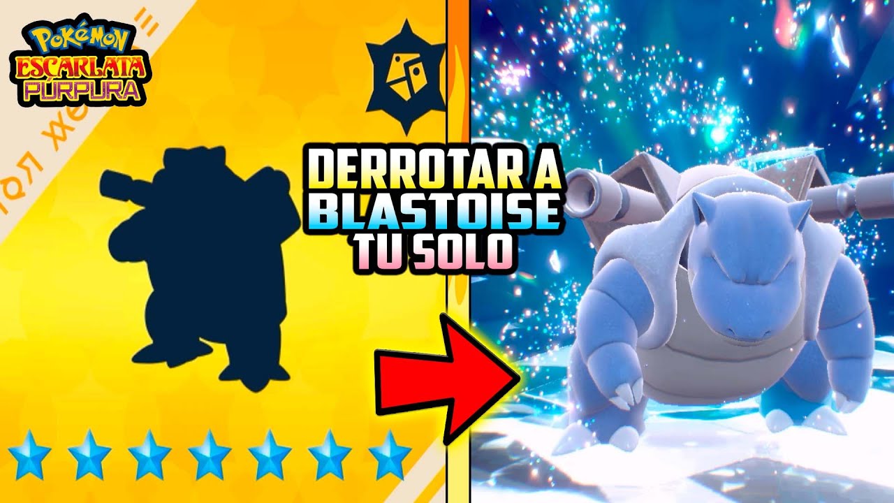Como DERROTAR a BLASTOISE RAID 7 TU SOLO ESTRATEGIA + BUILD Pokemon ...