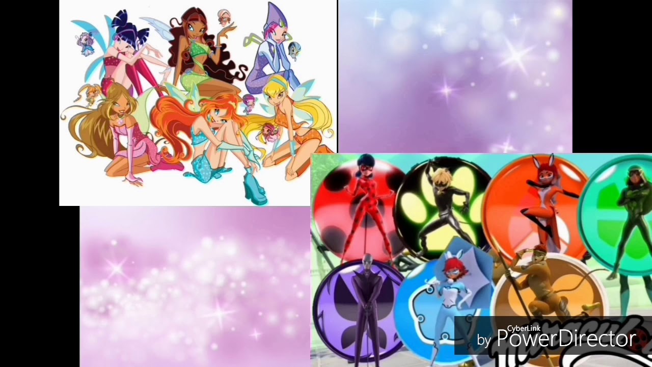 Winx club Vs ladybug, Transformacion - YouTube