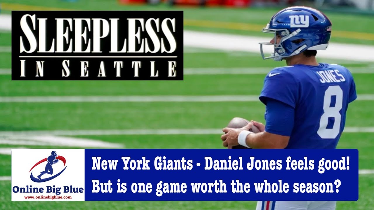New York Giants - Daniel Jones feels good! But is one game worth the ...