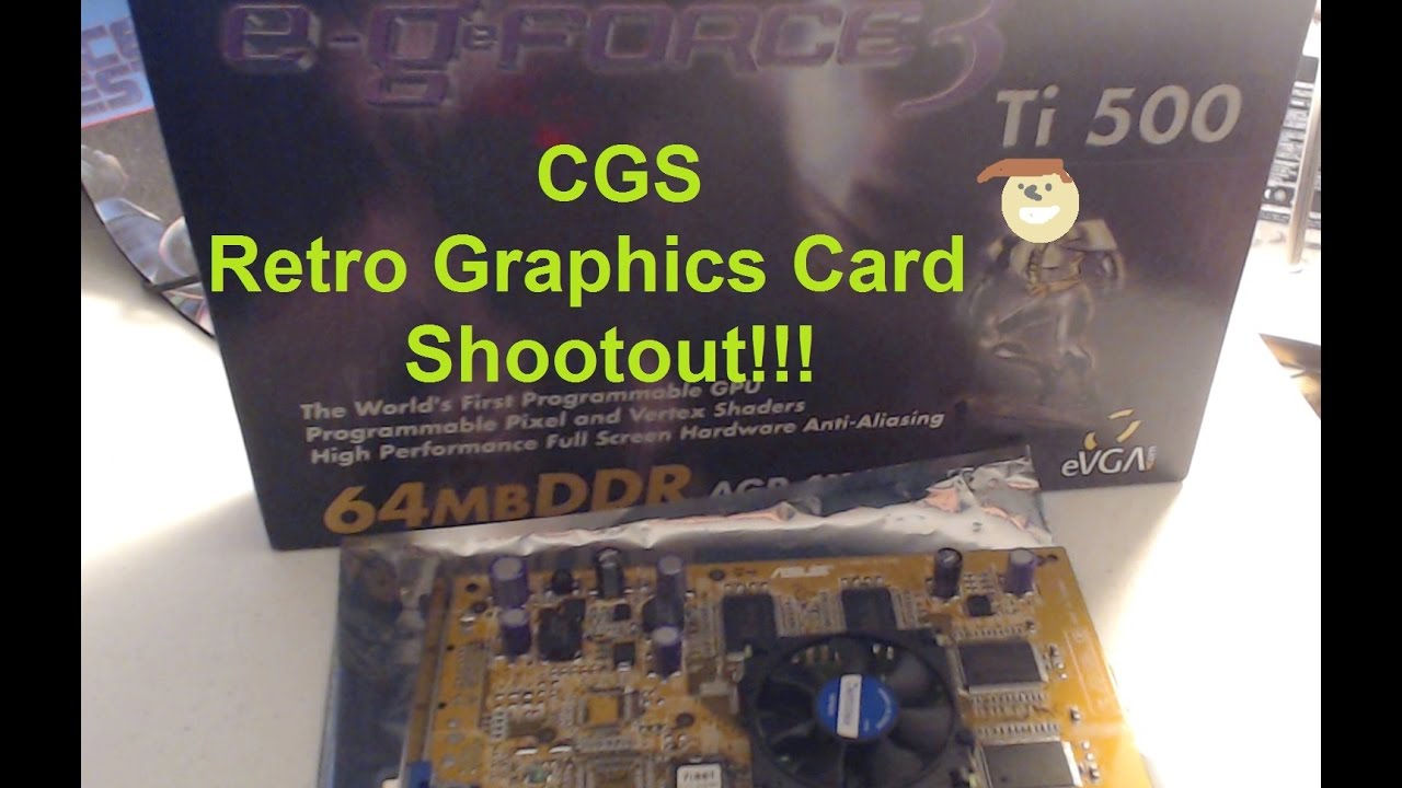 CGS Coop's Lab - Retro Graphics Card Shootout! Nvidia's GeForce 2 Ti ...