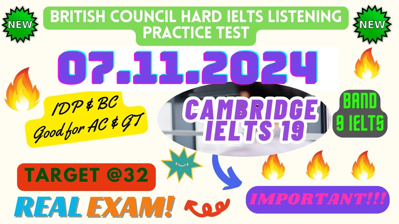 Cambridge Ielts 19 - Ielts Listening Practice Test 1 With Answers - 07. ...
