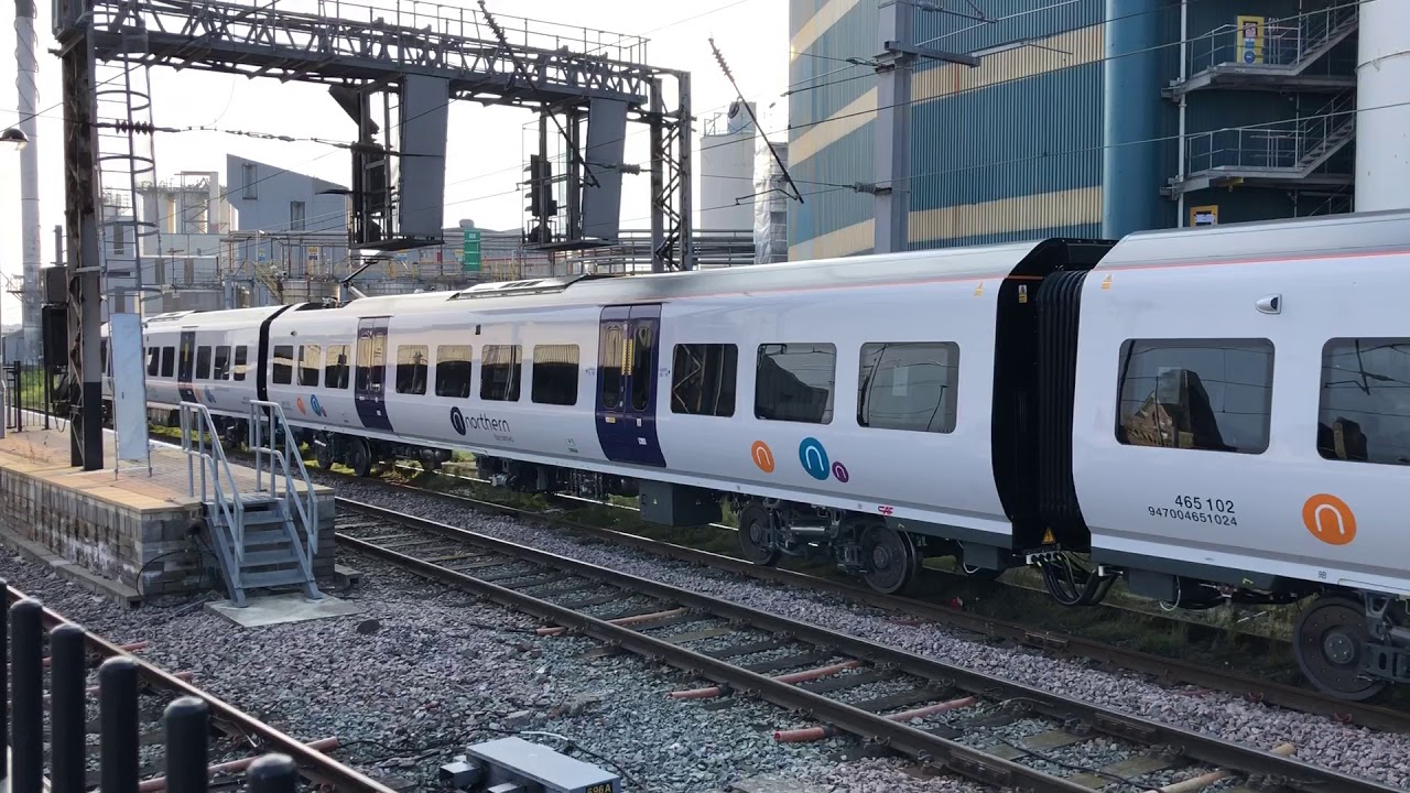 New northern rail class 331102 on test at Warrington Bank Quay - YouTube