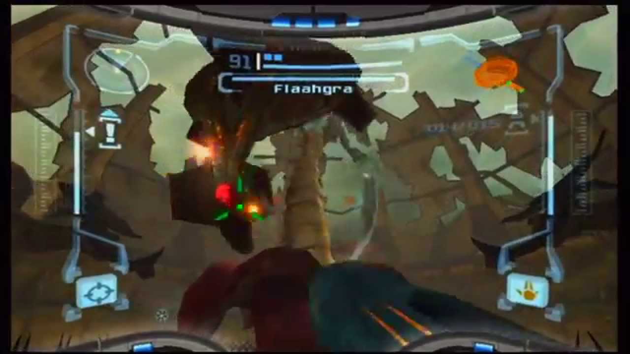 Metroid Prime - 11 - Chozo Ruins (7/8) - Boss: Flaahgra - YouTube