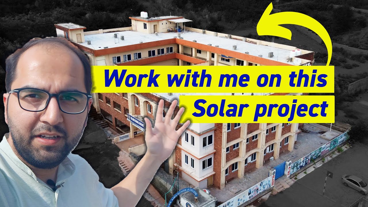 35kw Solar Project Requirement in Pakistani School - YouTube