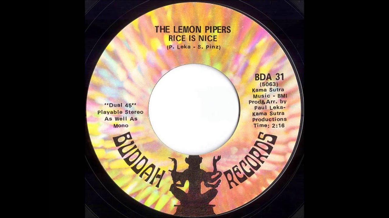 LEMON PIPERS Rice Is Nice 1968 HQ - YouTube
