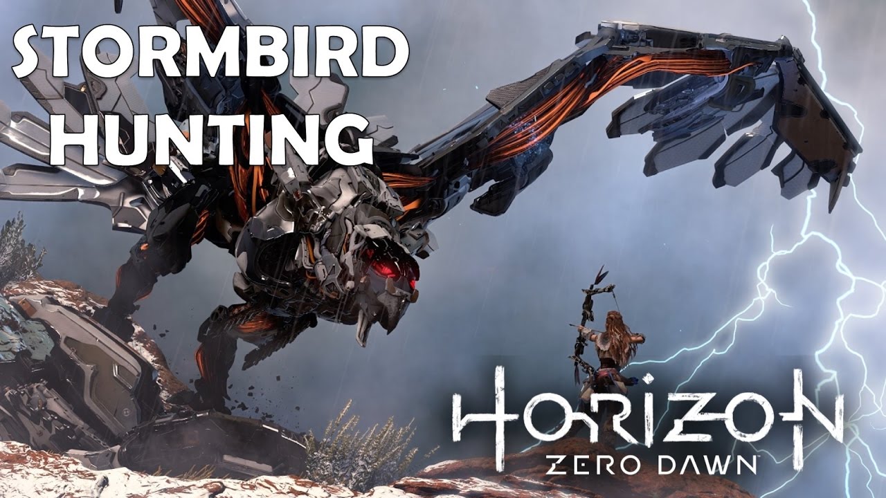 Horizon Zero Dawn: Stormbird Hunting - YouTube