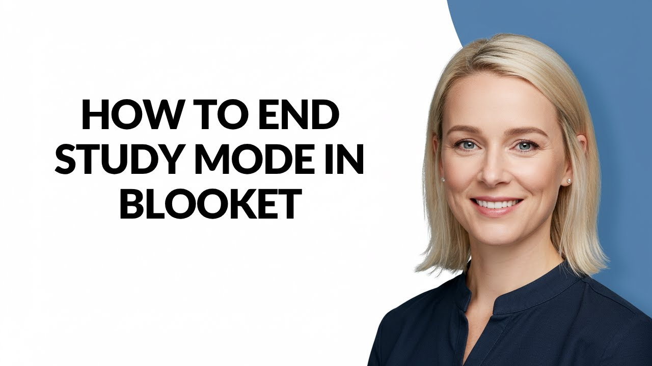 How to End Study Mode In Blooket - Julia'sTutorials - YouTube