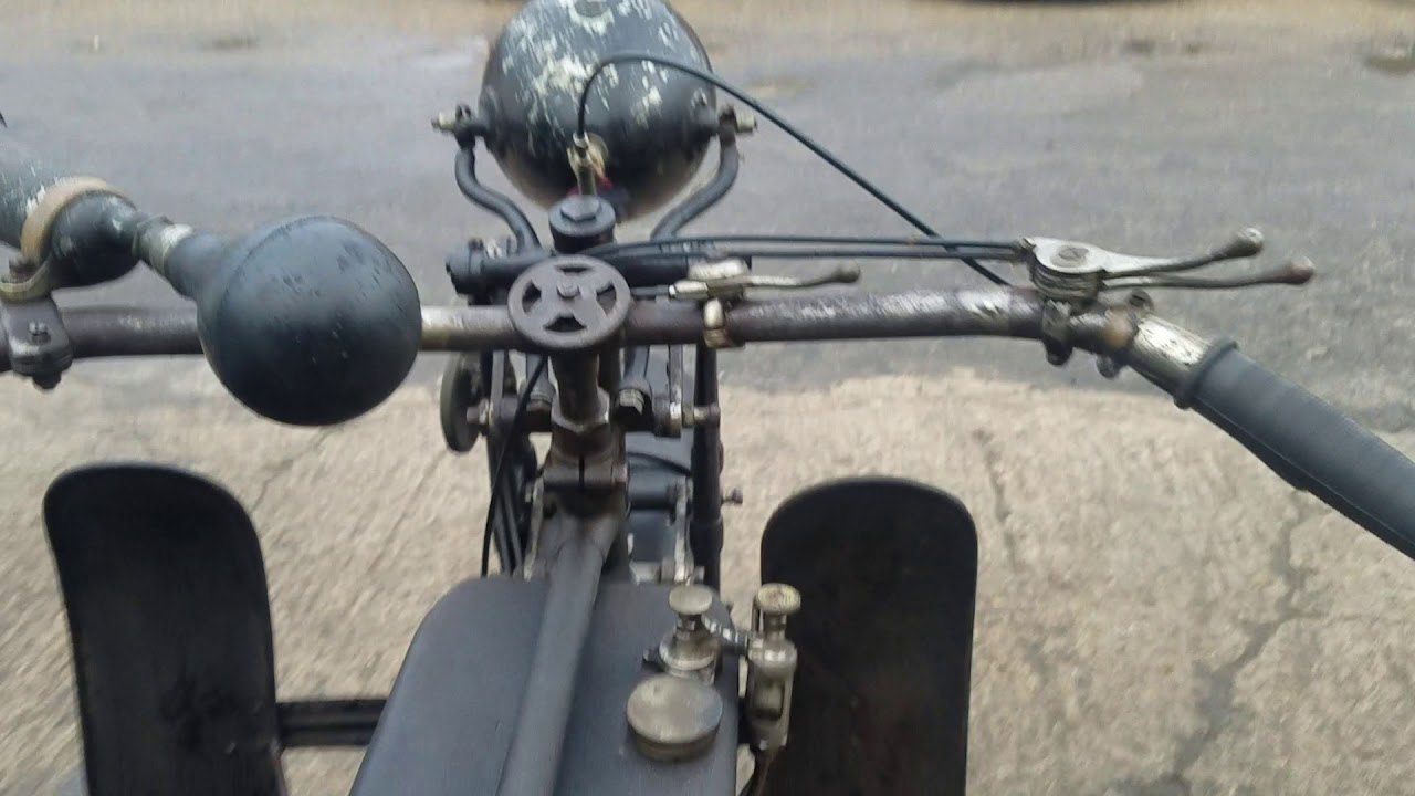 1923 Matchless Model J Combination at Andy's in Framlingham - YouTube