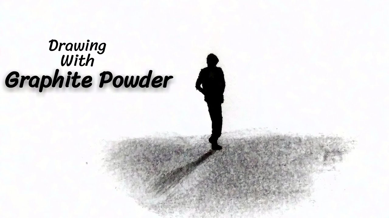 Boy Walking Alone Drawing With Graphite Powder And Pencil By Safi | Unique Technique Of Art ...