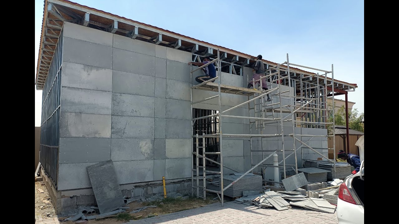 Lightweight concrete for floor screed wall infill and roof insulation ...