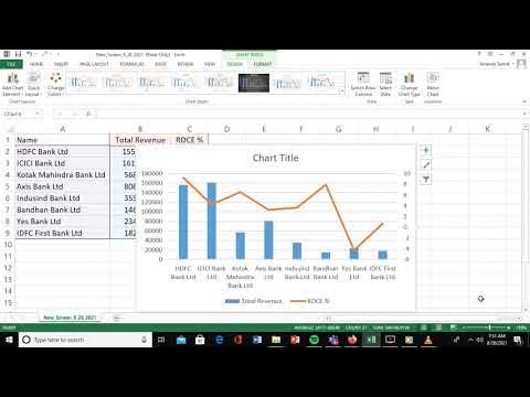 How to Make 3 axis charts / add Secondary Axis on excel - YouTube
