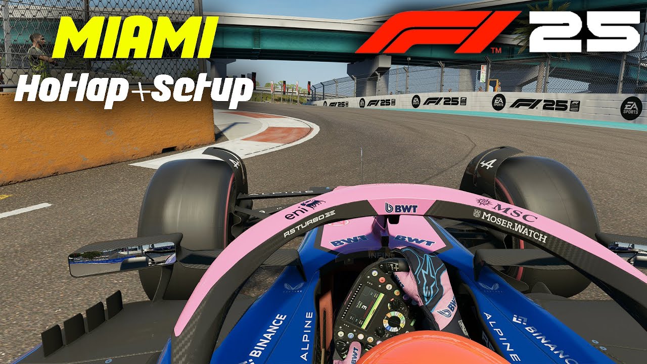 F1 25 Miami Setup + Track Guide - YouTube