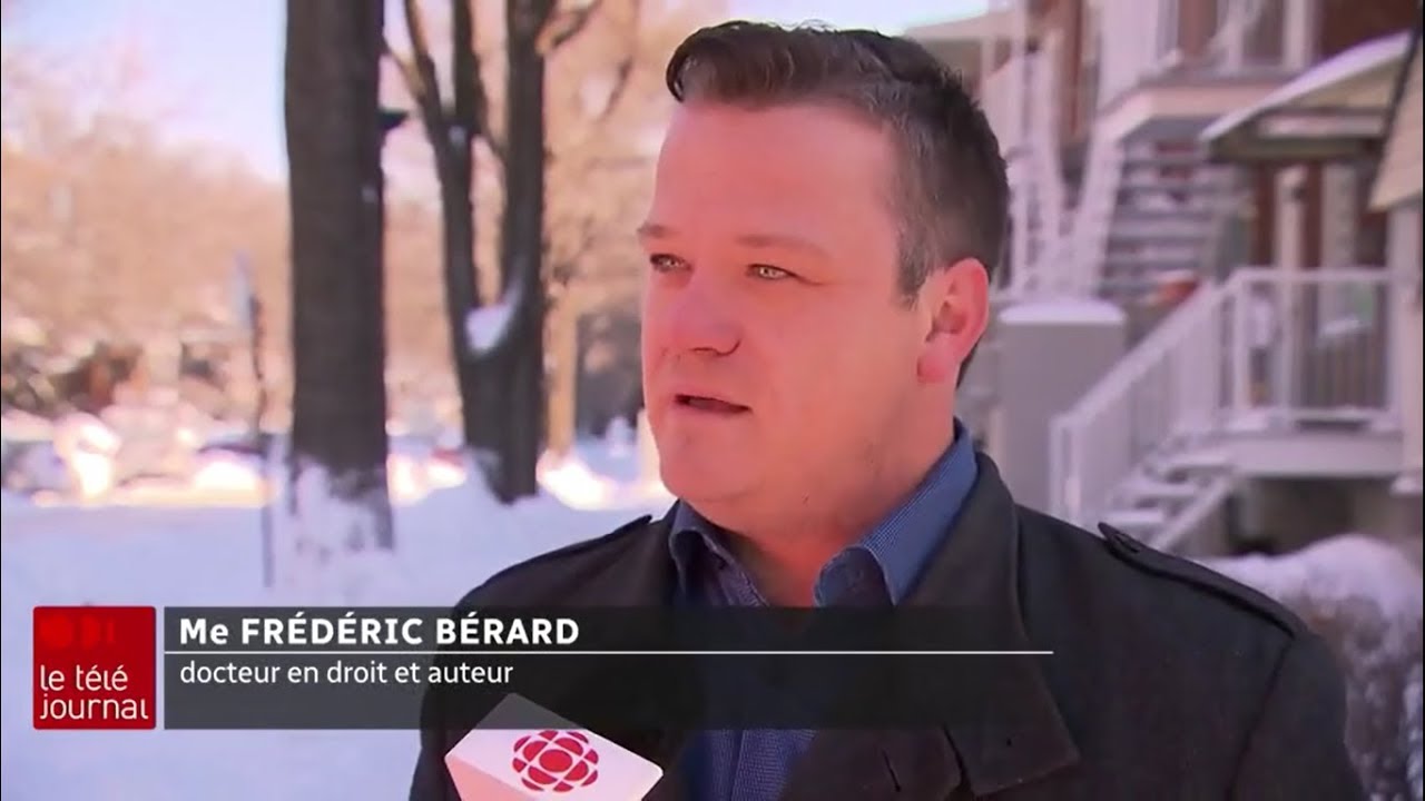 Mouvement #etmaintenant: Intervention de Frédéric Bérard- Téléjournal ...