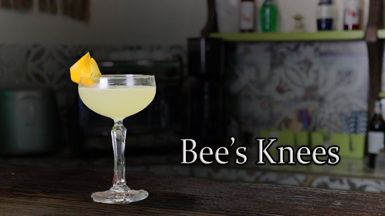 Рецепт коктейлю Bee`s Knees | Рецепт коктейлю Коліна Бджоли - YouTube