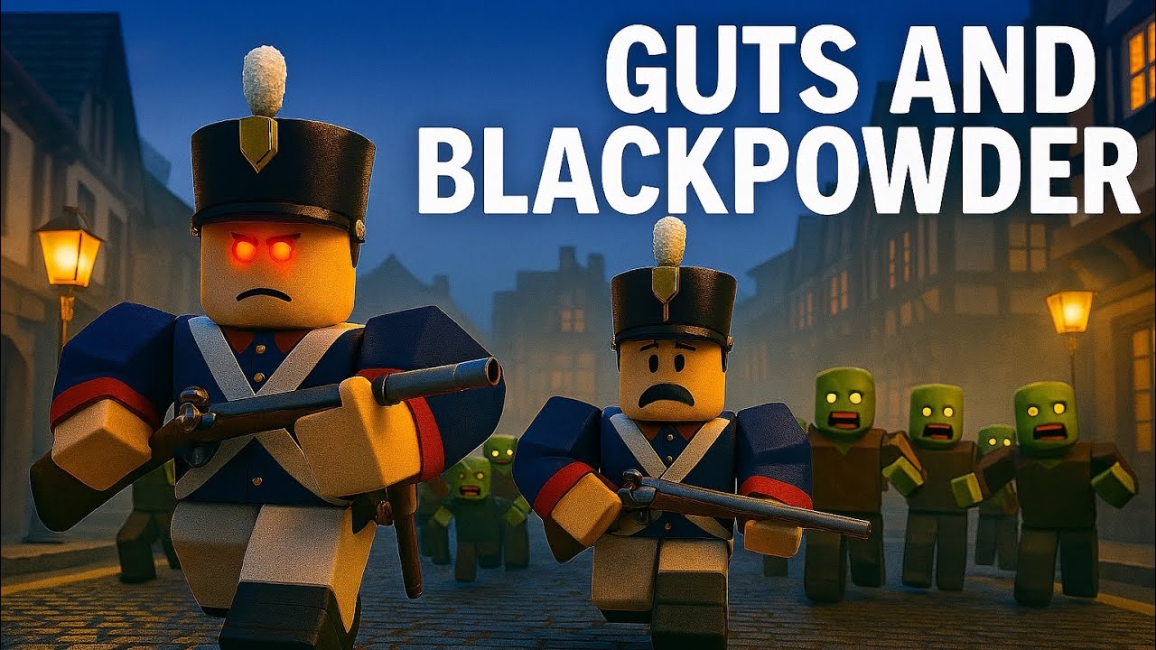 Roblox Guts and Blackpowder: Can Two Soldiers Survive the Zombie Horde ...