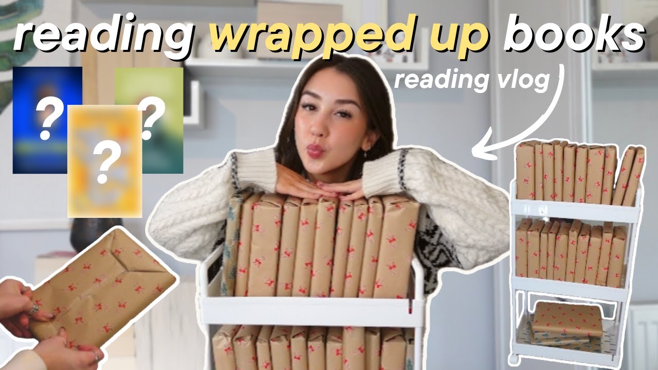 reading wrapped up books🎁📖spoiler free reading vlog - YouTube