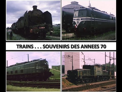 TRAINS...SOUVENIRS DES ANNEES 70 (format films Super 8) - YouTube