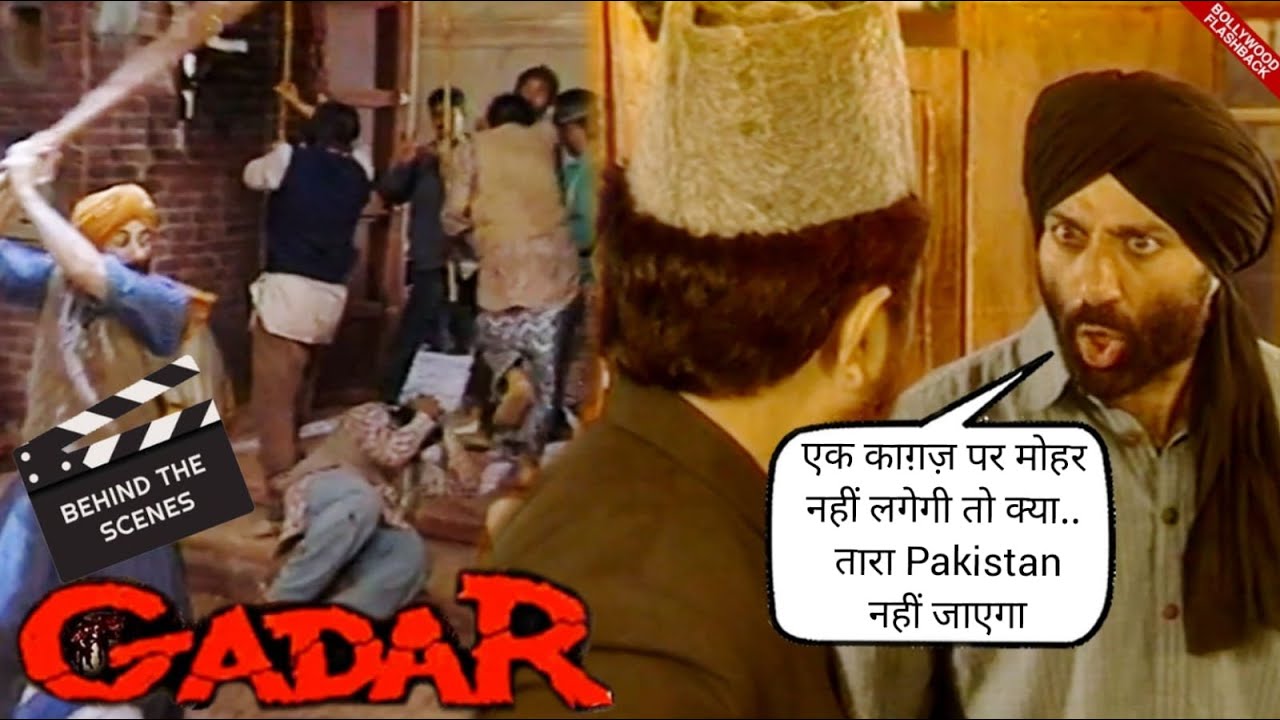 Behind-The-Scenes of India's EPIC Film GADAR | Sunny Deol, Ameesha ...
