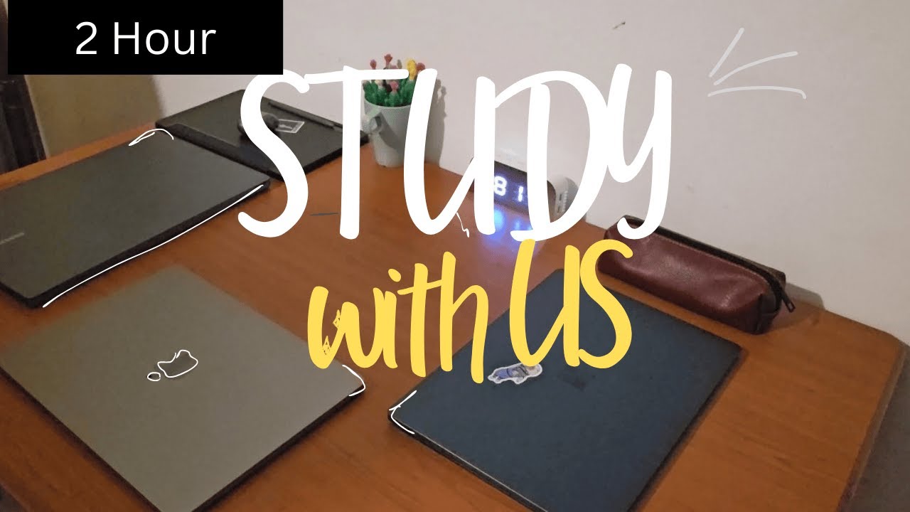 2 Hours Study with Us for an Exam ⏳ | 50/10 Pomodoro Session ⏸️ | Piano Music 🎹 | 10-Min Breaks ...