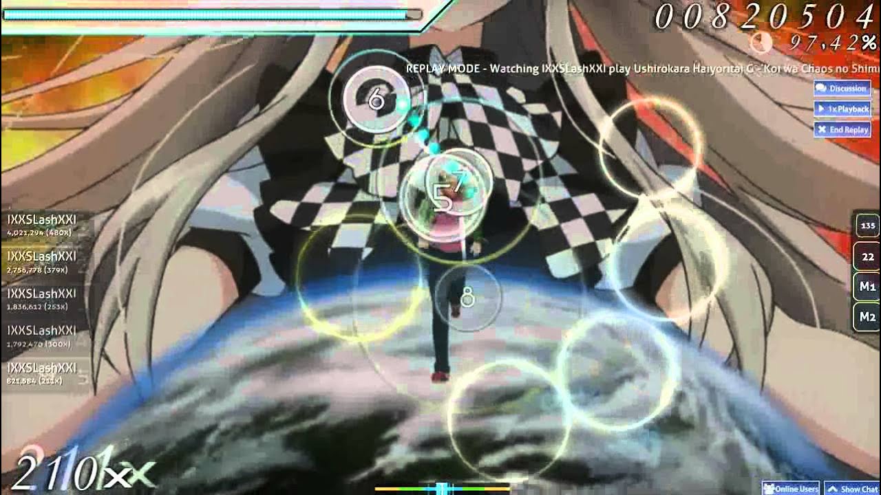 Osu! Haiyore Nyaruko-San W OP - Koi wa Chaos no Shimobenari (Insane ...