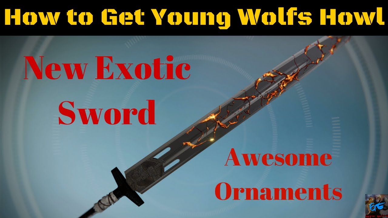 How to get The Young Wolf's Howl Exotic Sword in Rise of Iron - YouTube