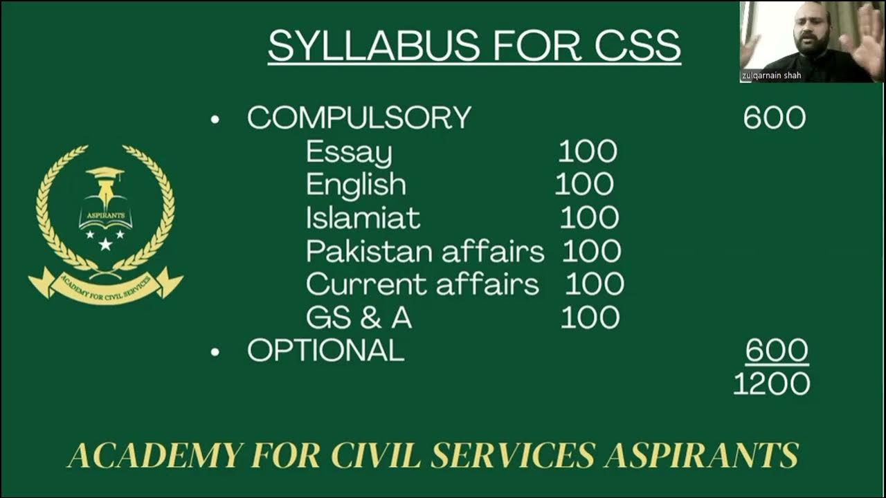 Complete Guidelines About Css Subjects Marks And Preparation Css Pms Fpsc Ppsc Cssessay