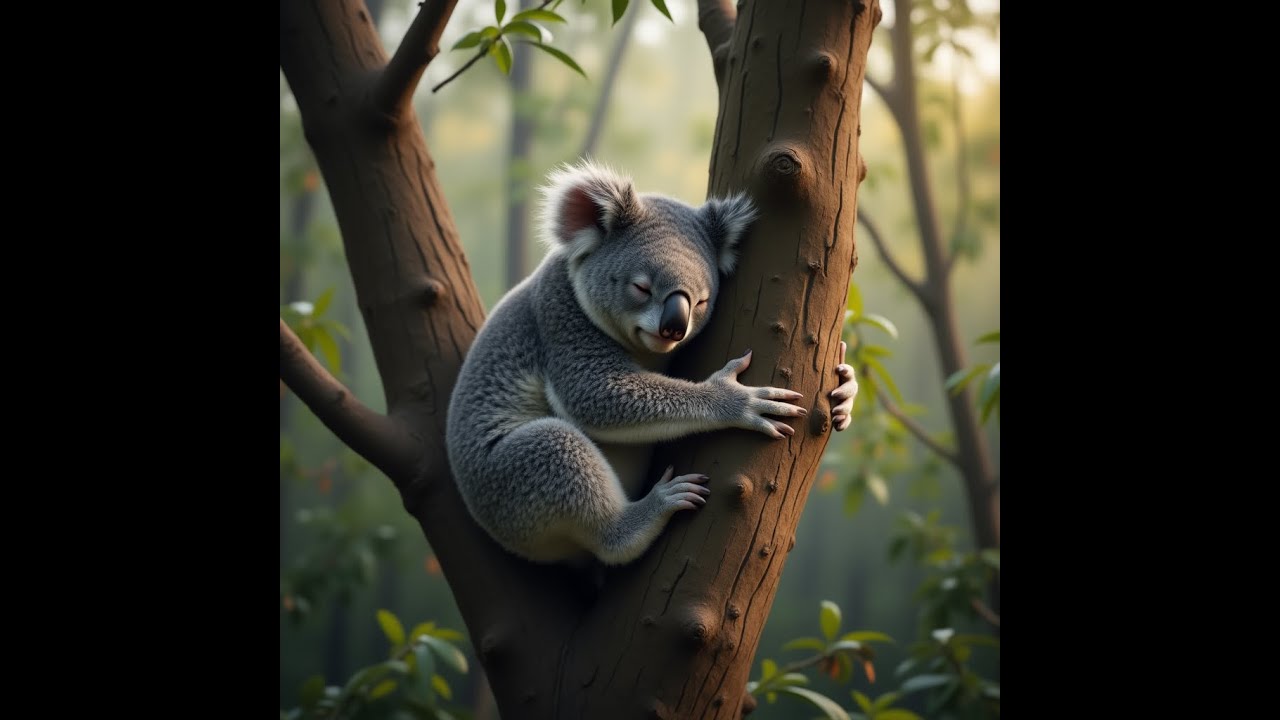 A Day in the Life of a Koala: Fun Facts for kids - YouTube