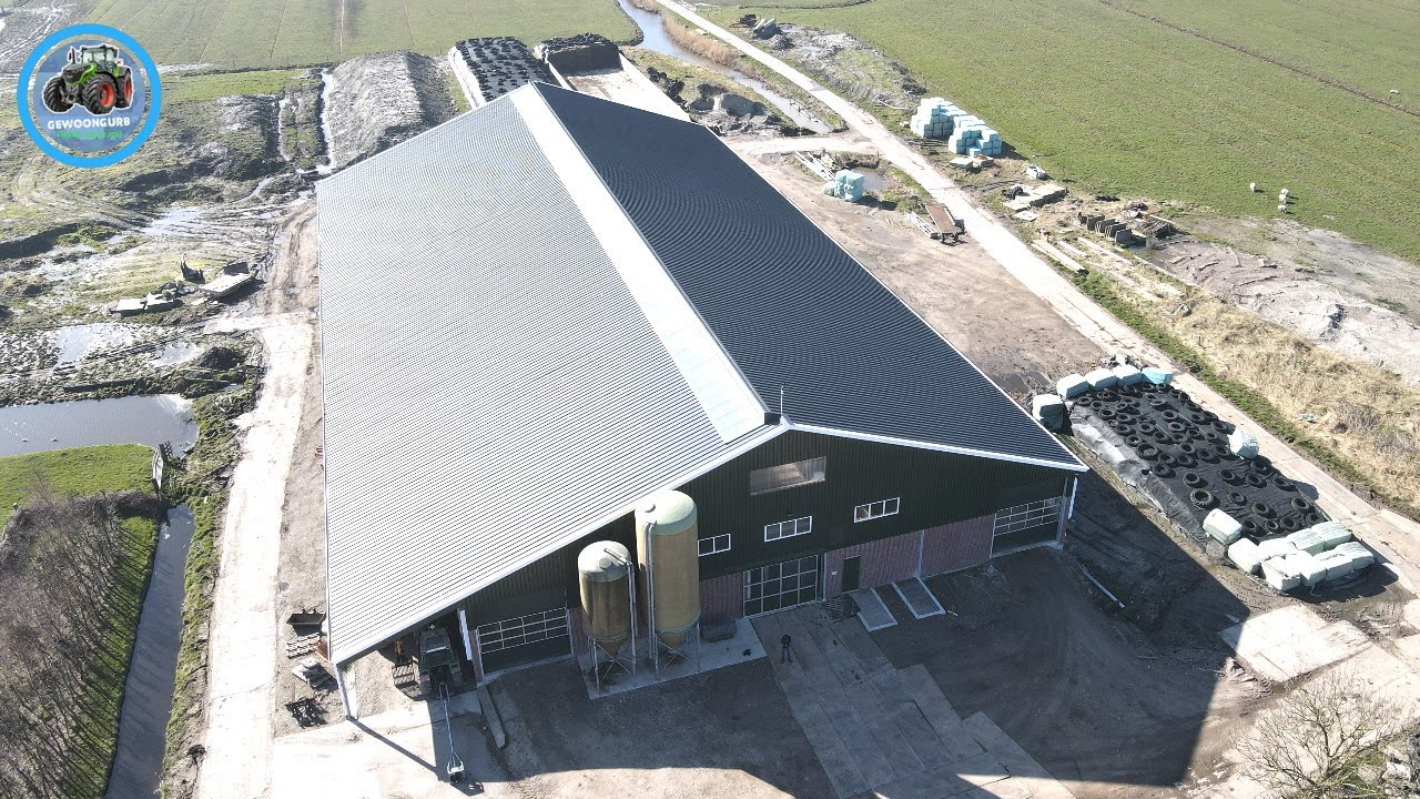 New Dairy Barn For 180 Milking Cows🐄 - YouTube