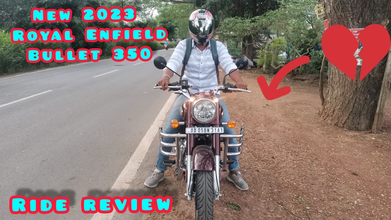 New 2023 Royal Enfield Bullet 350 || J-series engine, Dual disc and ABS ...