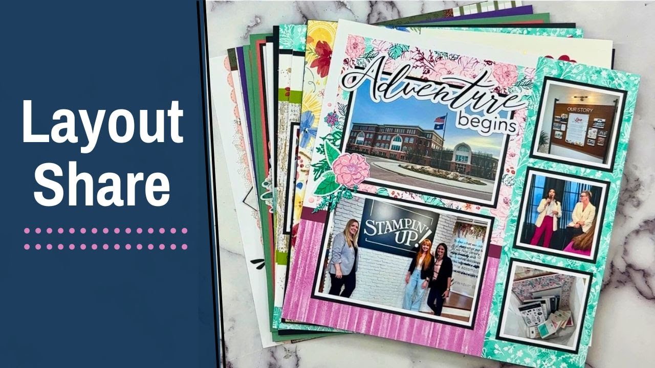 Scrapbook Ideas to Try | My First Layouts Using Stampin' Up Supplies ...