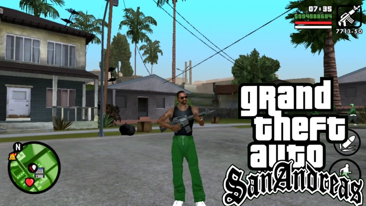 unboxing GTA San Andreas + gameplay - YouTube
