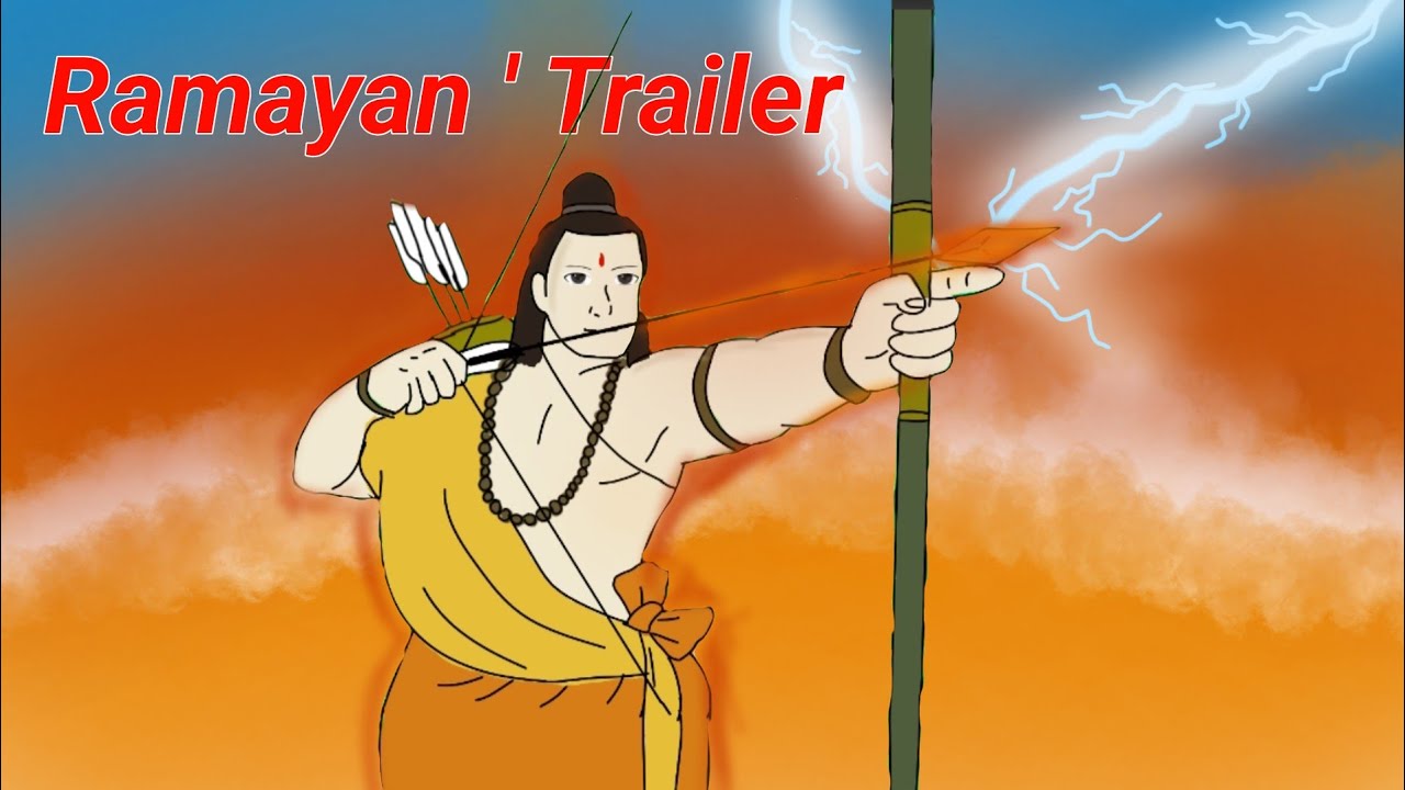 I had made Animated RAMAYAN'S TRAILER @AnimatorBhai - YouTube