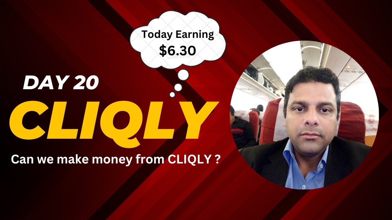 CLIQLY DAY 20 - Full CLIQLY Review - Can you make money from CLIQLY ...