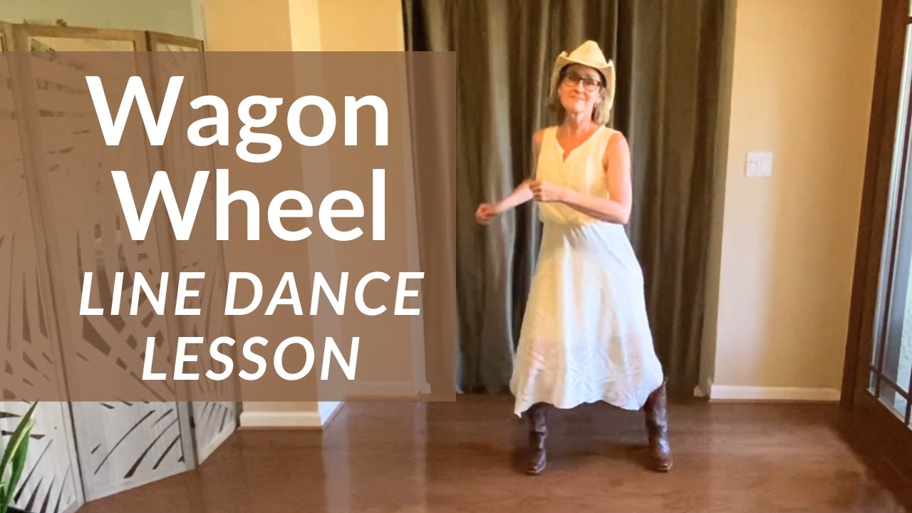 WAGON WHEEL | Easy Beginner Line Dance Tutorial #linedance - YouTube