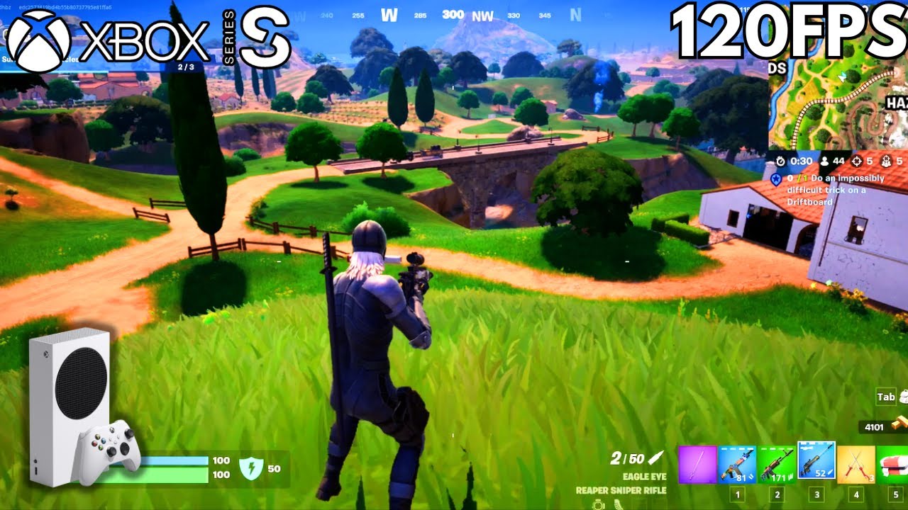 Xbox Series S - Fortnite Chapter 5 Zero Build (1080p 120FPS) - YouTube