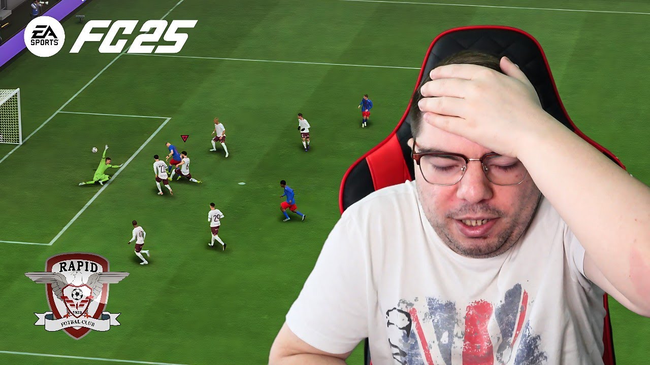 INFRANGERE LA MUSTATA CU ROS-ALBASTRII|EA FC 25 RAPID - YouTube
