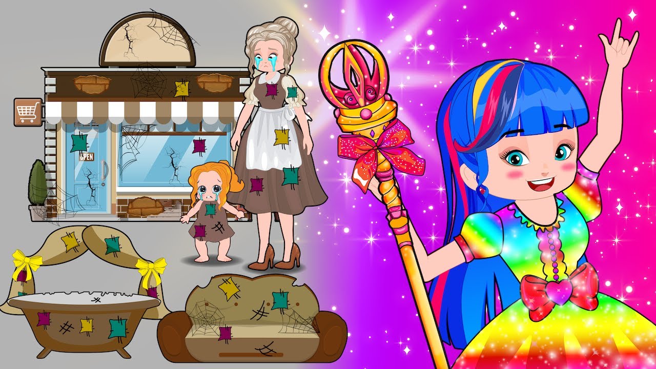 Lisa Helps a Poor Family | Rich vs Poor Family | Hilarious Cartoon ...