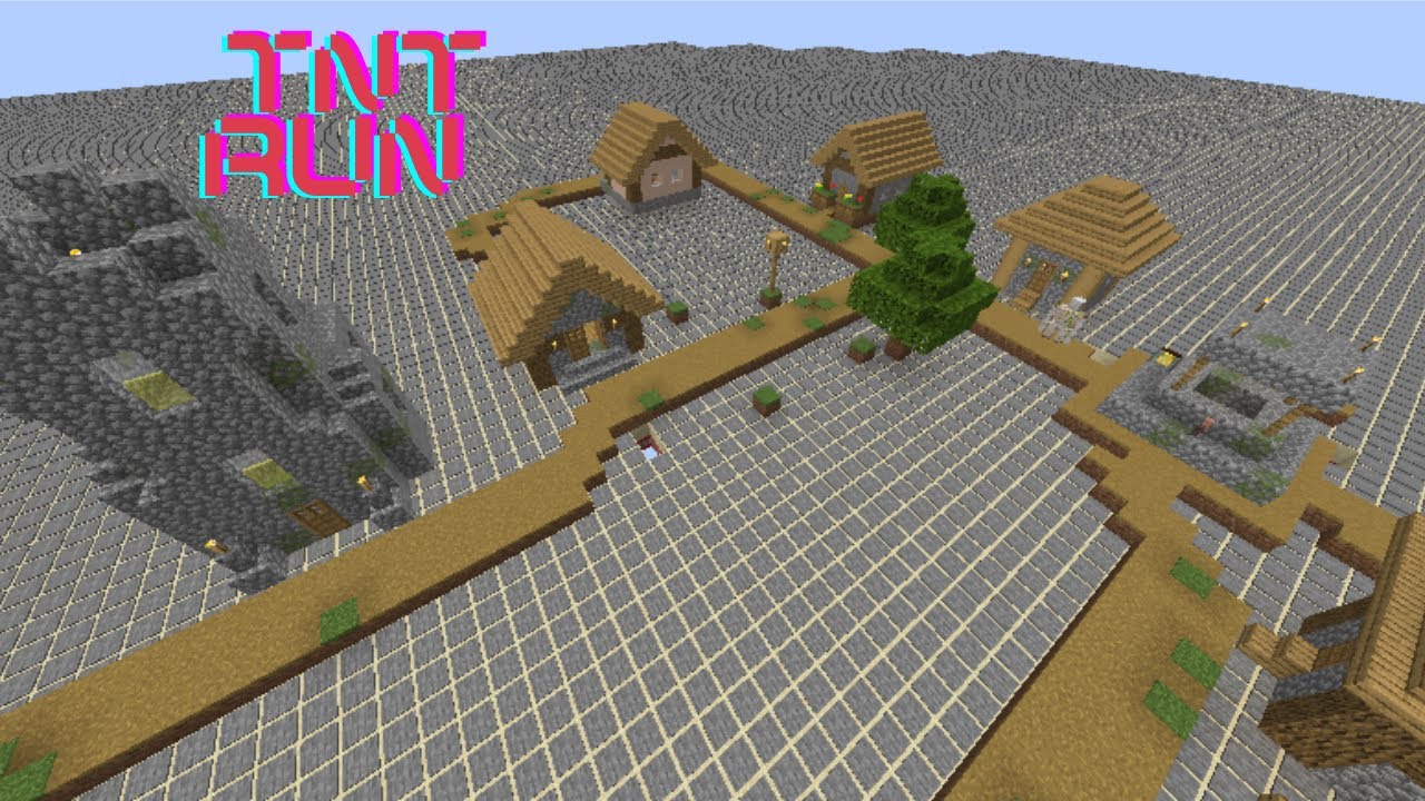 COMO FAZER UM MUNDO PLANO PERSONALIZADO COM TNT RUN NO MINECRAFT JAVA 1 ...