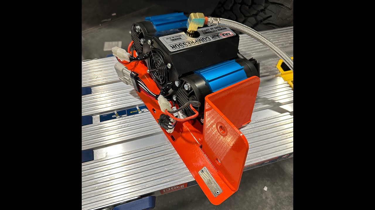 Ford F150/Raptor On-board Air-Compressor Mount for ARB Twin - YouTube