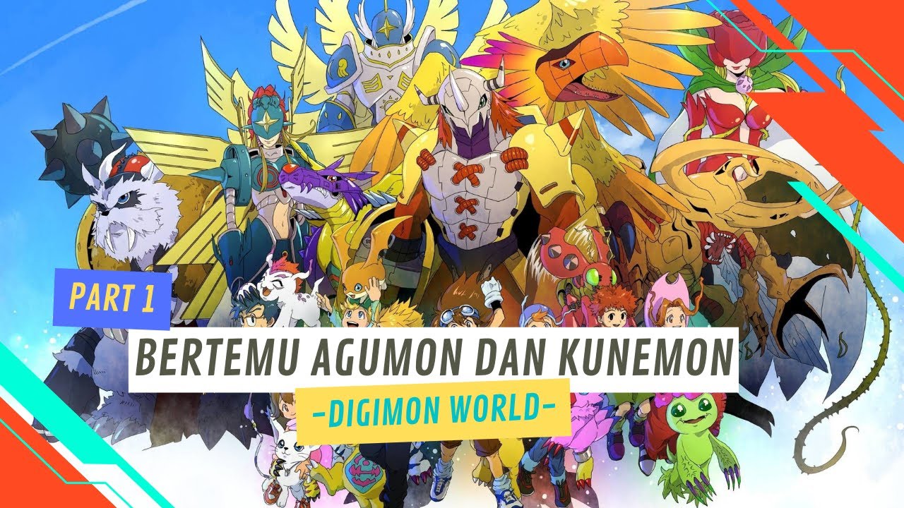 Digimon World Part 1 - Bertemu Agumon dan Kunemon - YouTube