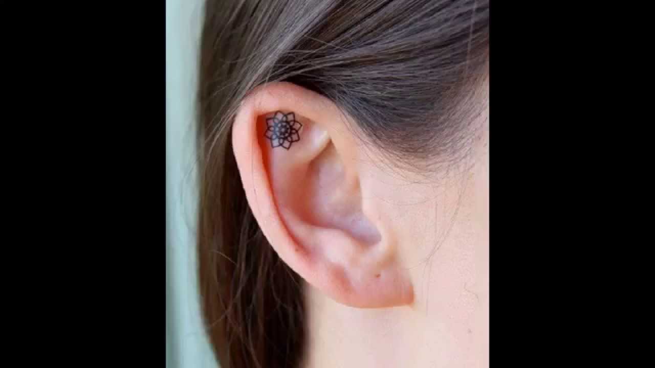 25 Best Ideas for Ear Tattoo - YouTube