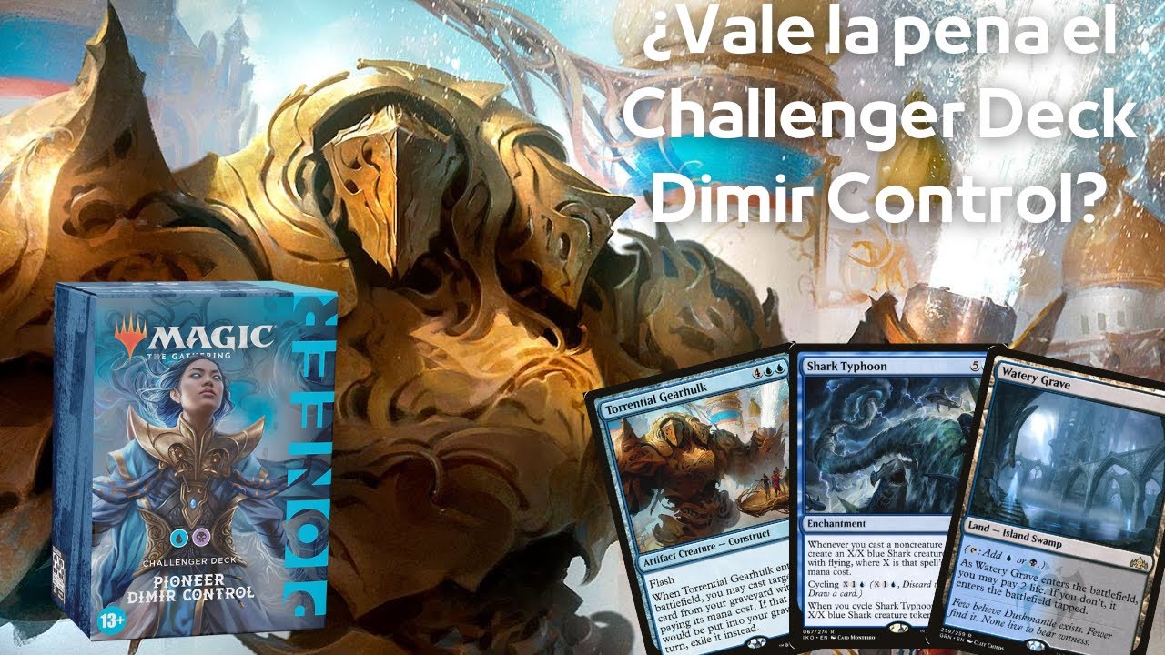 ¿Vale la pena comprar el Pioneer Challenger Deck Dimir Control? - YouTube