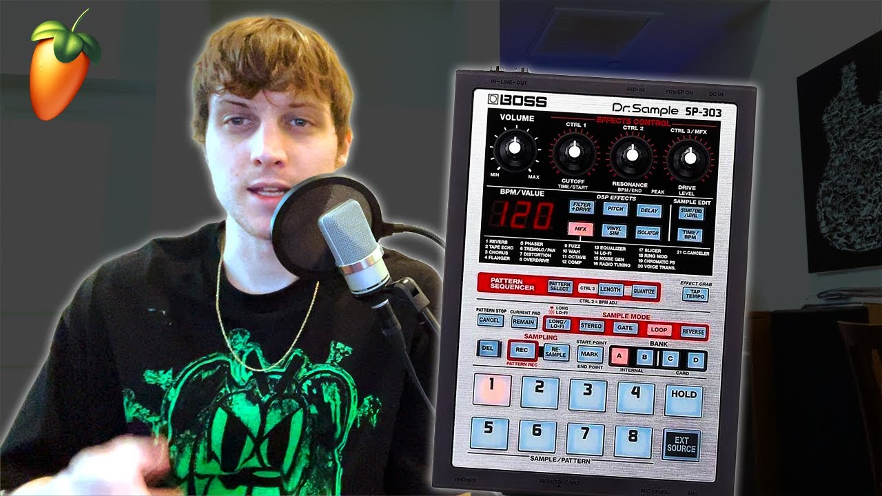 Learning How to Use the Boss SP-303 Dr. Sample - YouTube