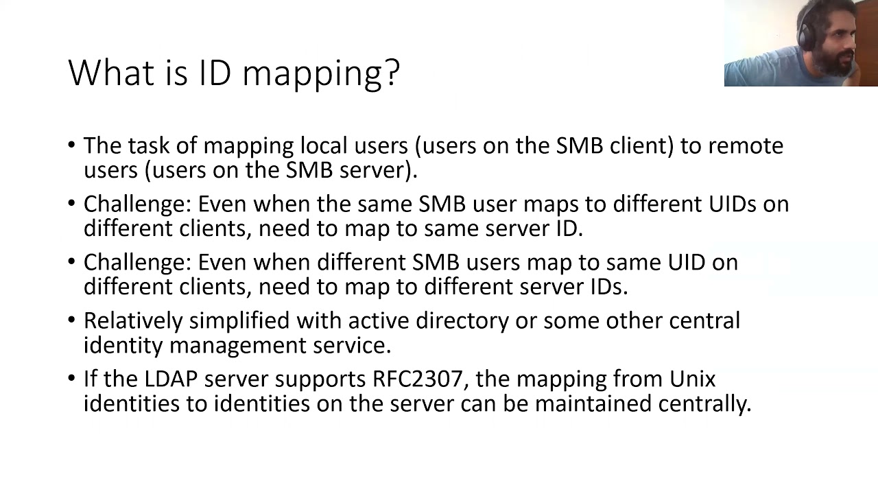 Access control and ID mapping on the Linux SMB Client - YouTube