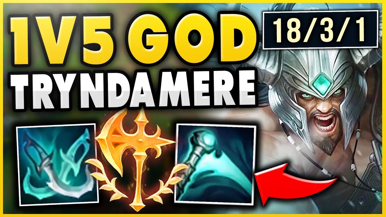 JUST HOW OP IS THIS ESSENCE REAVER TRYNDAMERE BUILD?!? CAN IT SOLO ...