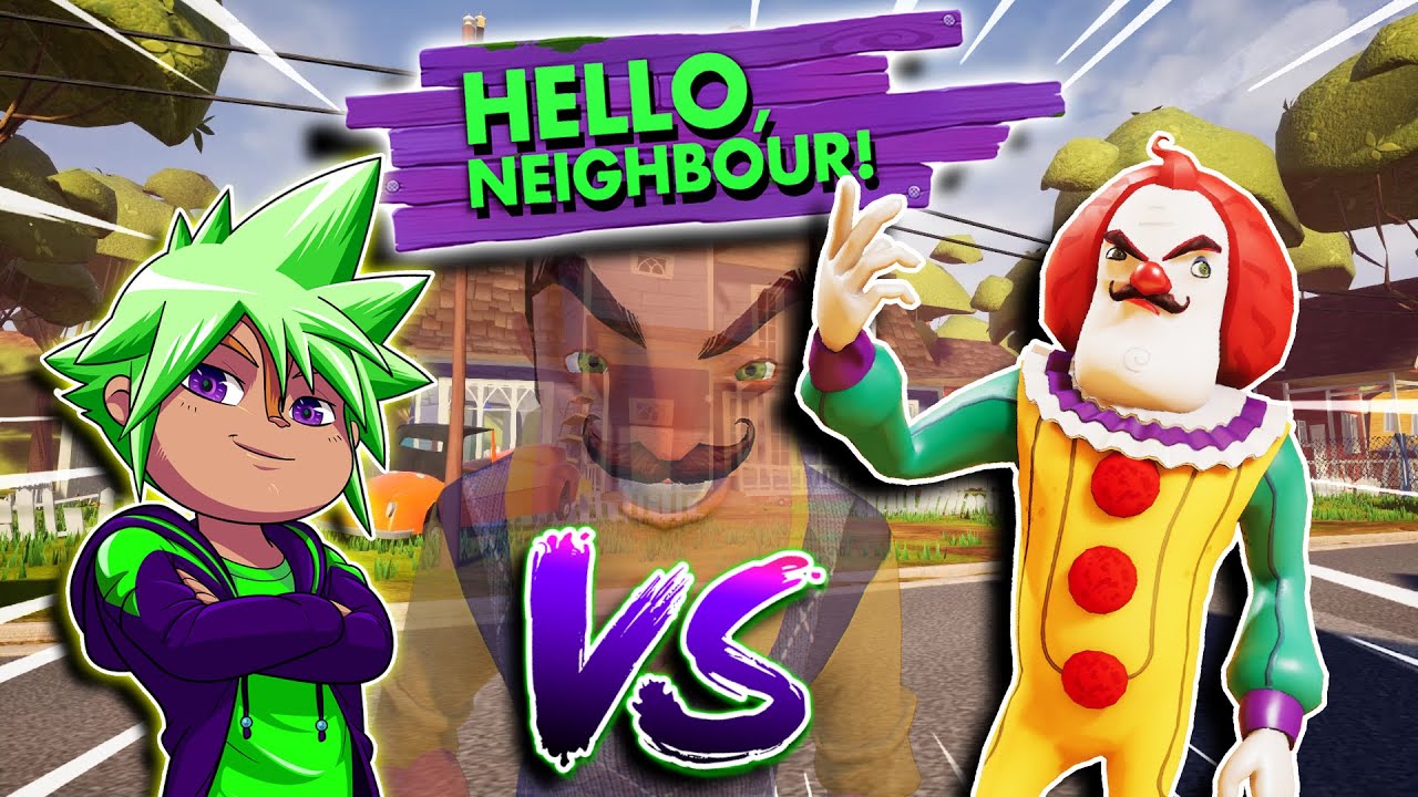 CHIPMUNK vs CLOWN NEIGHBOR | Hello Neighbor Mod - YouTube