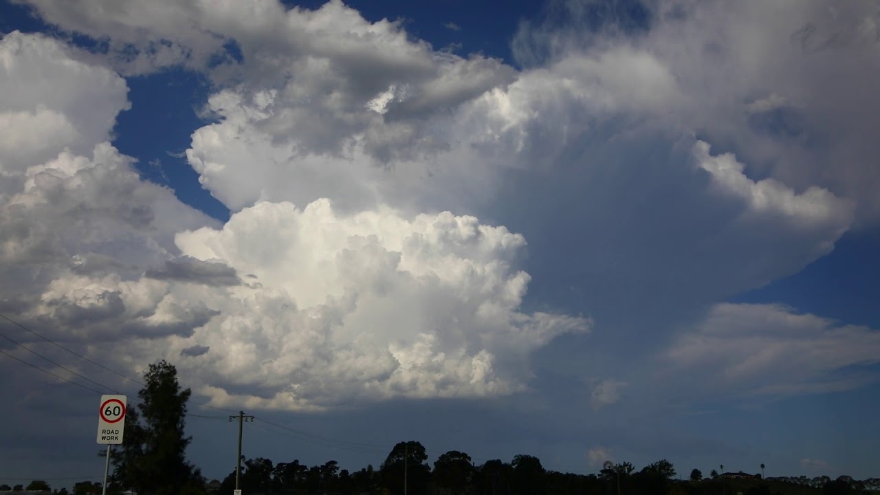 Extreme Storms Sydney Storms Explosive Timelapse 14thJanuary 2021 - YouTube